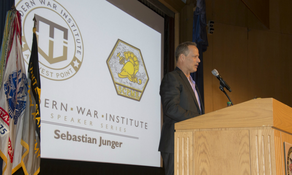 Sebastian Junger Discusses Difficulties of Veterans Returning Home ...