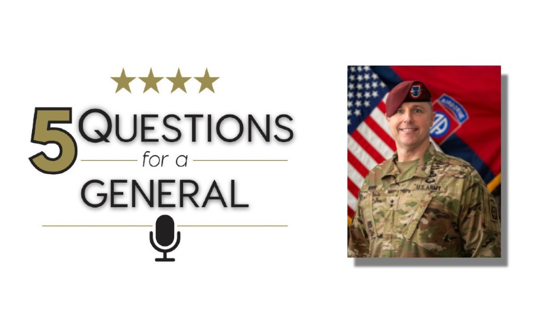 Five Questions for a General: Major General Pat Work - Modern War Institute