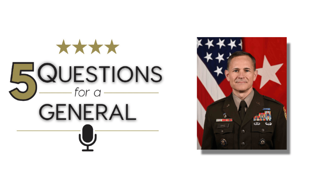 Five Questions for a General: Brigadier General Adam Ake - Modern War ...